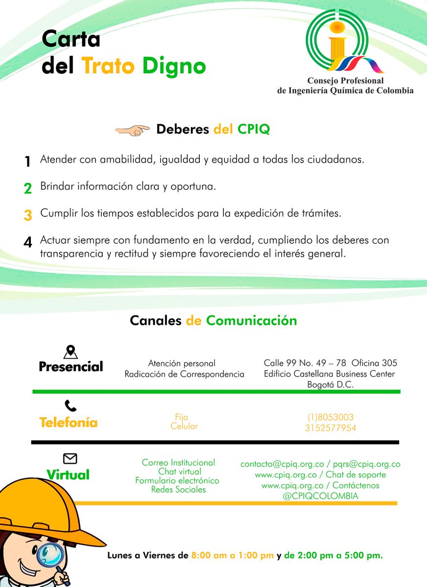 CPIQ - Carta del Trato Digno